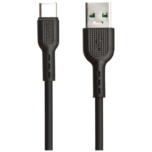 USB кабель Hoco X33 Type-C 5A Surge Charging Data Cable L=1М черный