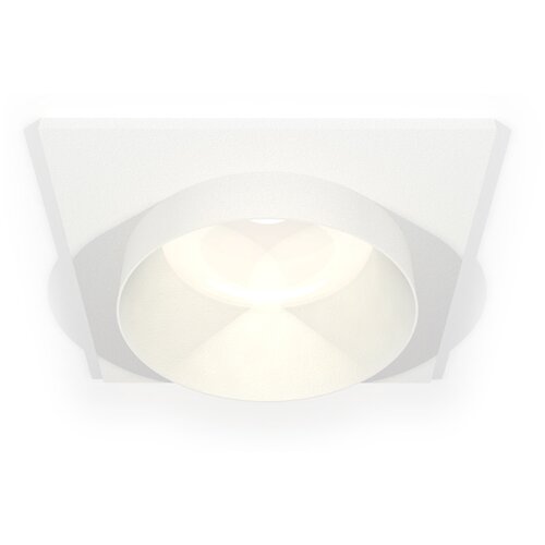 Комплект встраиваемого светильника XC6520020 SWH белый песок MR16 GU5.3 (C6520, N6130)