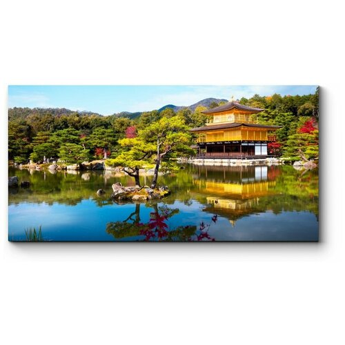 Модульная картина Кинкаку-Дзи, Киото140x70