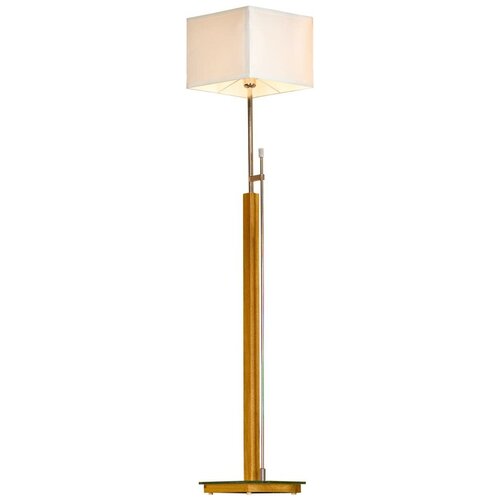 Напольный светильник Lussole Montone GRLSF-2505-01, E27, 10 Вт, высота: 148 см, коричневый