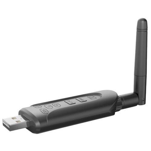 Адаптер Bluetooth 5.3 USB AUX, подключение 2 пары наушников для ТВ, ПК, ноутбука, авто / Sellerweb LE502
