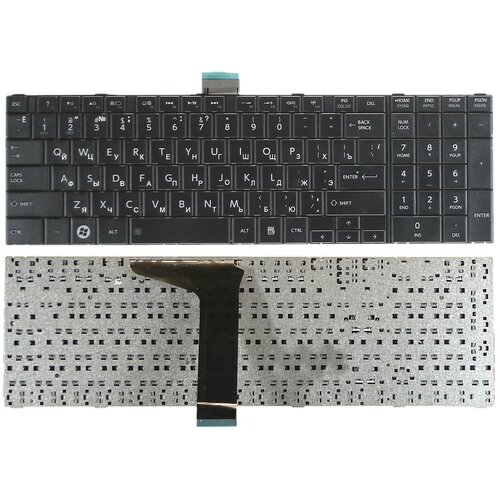 Клавиатура для ноутбука Toshiba Satellite C75-A-13N черная