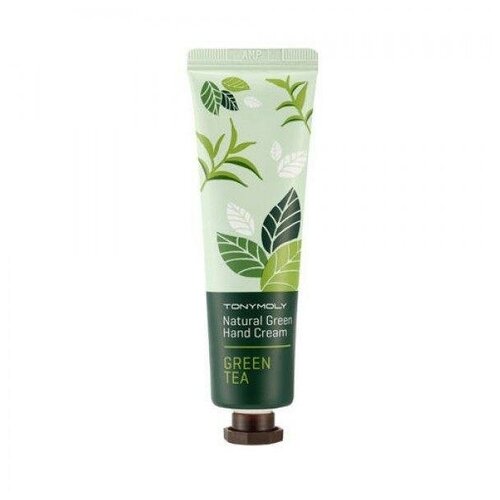 Tony Moly Natural Green крем для рук Зеленый чай, 30 мл