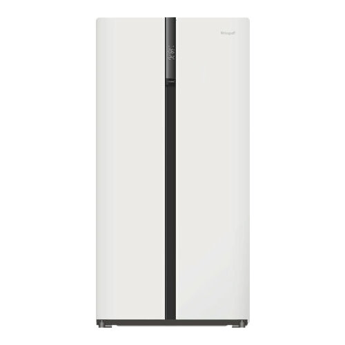 Холодильник side by side Weissgauff Wsbs 500 Inverter NoFrost White Rock Glass