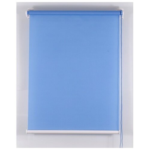 Рулонная штора «Комфортиссимо», 40х160 см, цвет синий 4862232