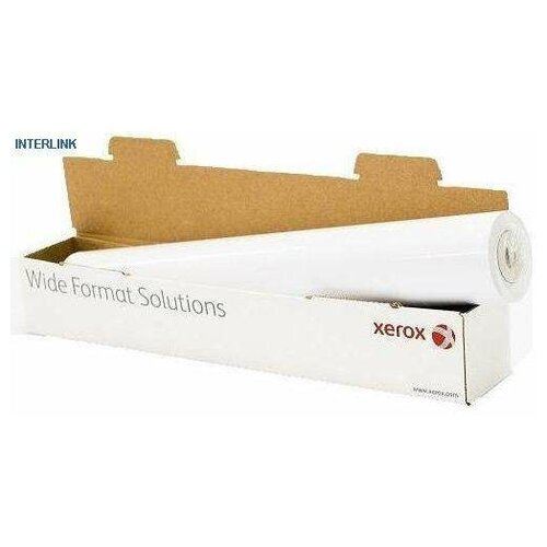 Xerox Бумага без покрытия Xerox 450L97060 Inkjet Monochrome Paper, рулон A0 33" 841 мм x 100 м, 80 г/м2