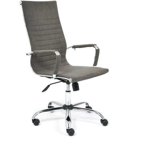 Компьютерное кресло TetChair Urban офисное, обивка: флок, цвет: серый