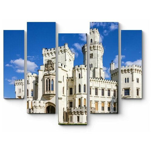 Модульная картина Замок Глубока-над-Влтавой в Чехии181x147