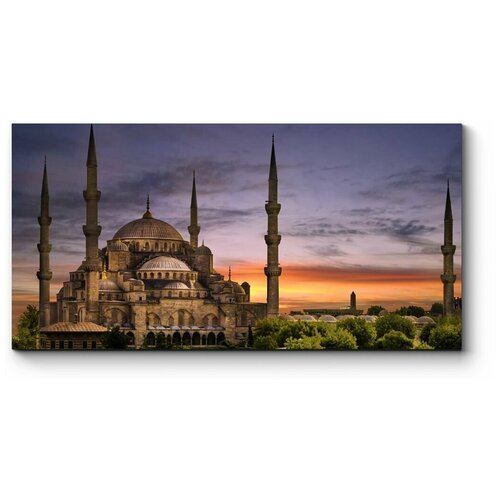 Модульная картина Величественный Стамбул 140x70