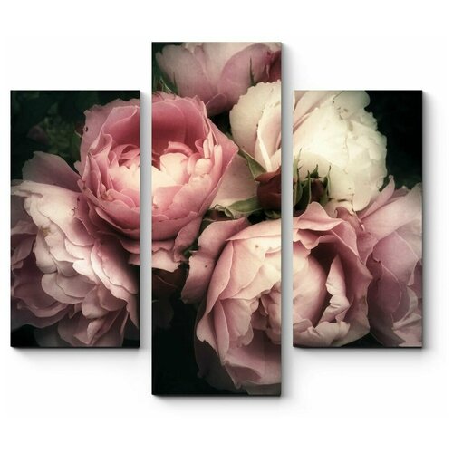 Модульная картина Прекрасные розы 110x99