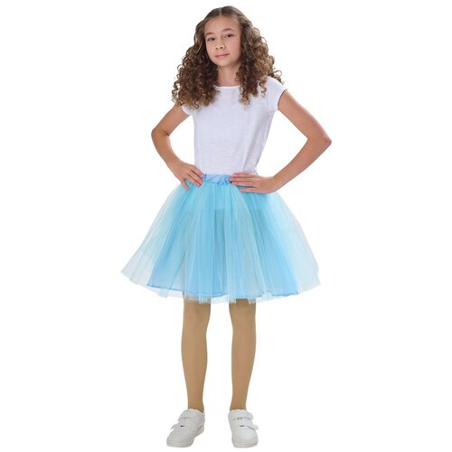 Школьная юбка Вестифика, размер 38-44, голубой