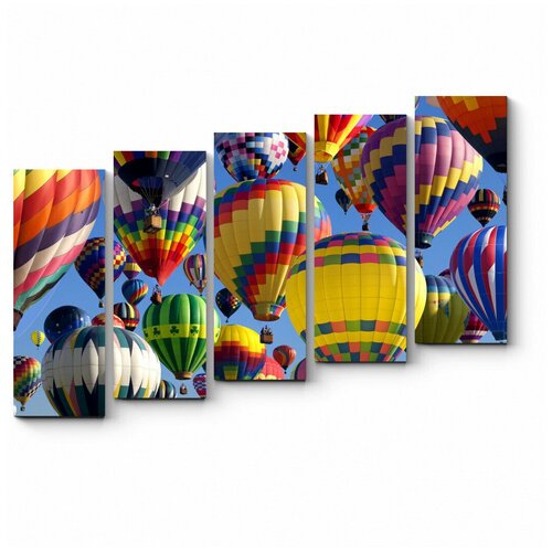 Модульная картина Фестиваль воздушных шаров, Нью Джерси 150x105