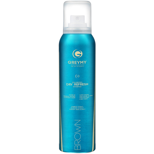 GREYMY сухой шампунь Volumizing Dry Refresh Shampoo Brown, 150 мл