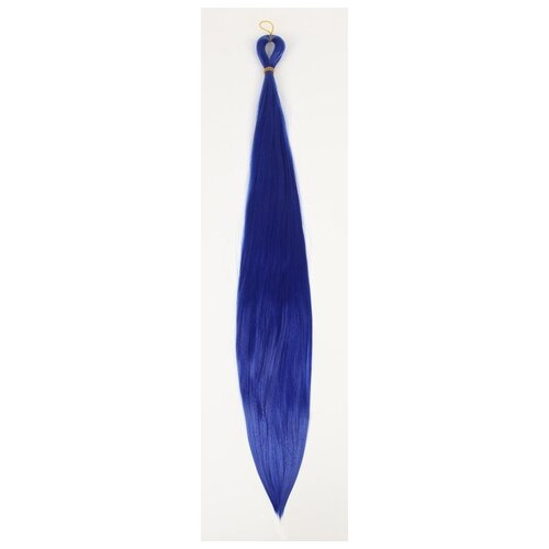 Queen Fair Термоволокно, искусственный волос The Best Hair, синий