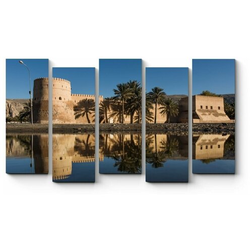 Модульная картина Замок Хасаб130x75