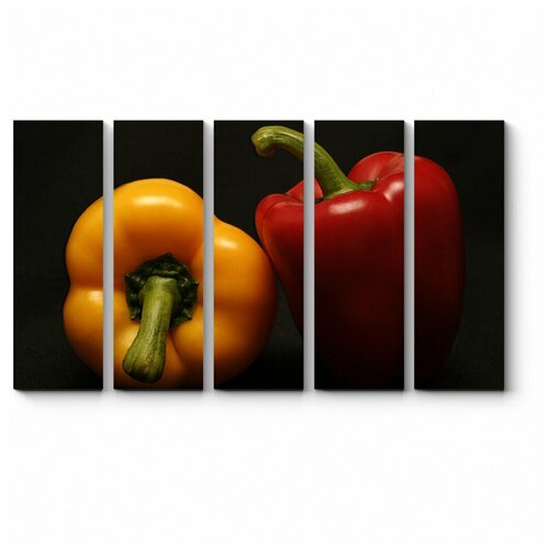 Модульная картина Овощная гармония 150x90