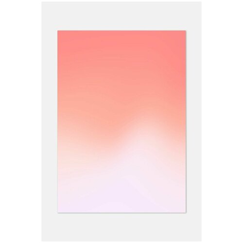 Постер для интерьера Postermarkt, 50х70 см в тубусе, Розовый #14