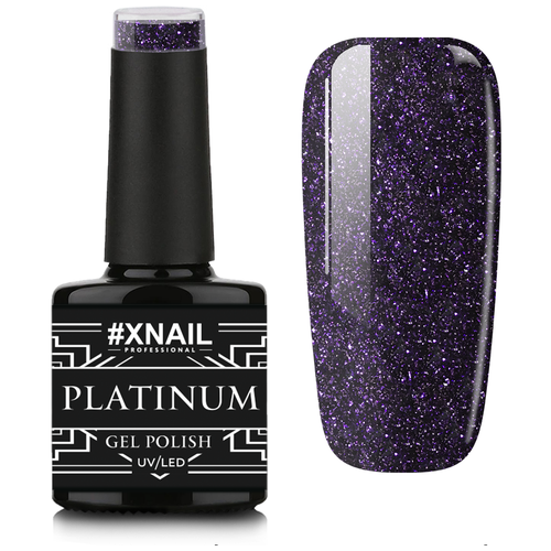 Гель лак XNAIL PROFESSIONAL Platinum жидкая фольга, для дизайна ногтей, 10 мл, № 36