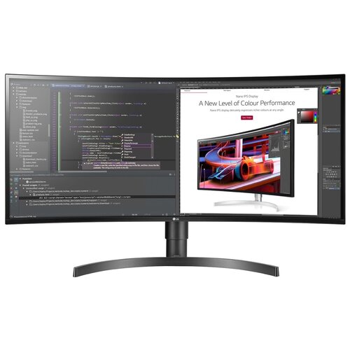 34" Монитор LG 34WL85C, 3440x1440, 60 Гц, IPS, черный