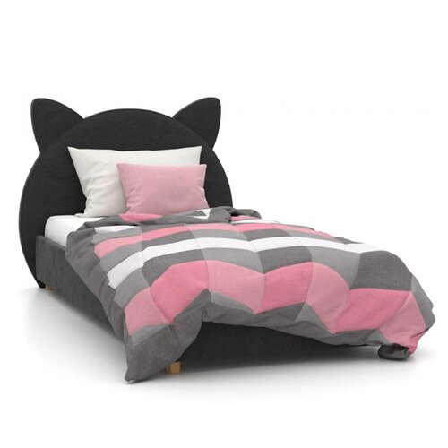 Кровать Котик 80х200 см, ПМ, цвет и материал на выбор