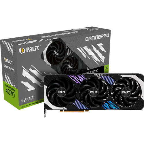 Видеокарта GeForce RTX 4070 12Gb Palit Gamingpro NED4070019K9-1043A