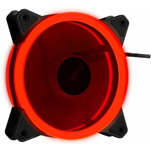 Вентилятор с подсветкой для корпуса Aerocool Rev Red Led