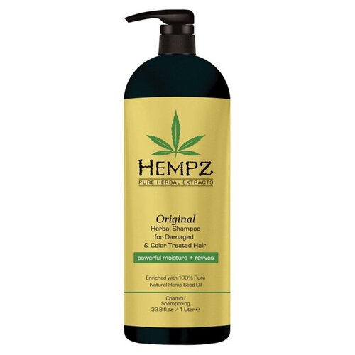 Hempz шампунь Daily Hair Care Original for damager and color treated hair, 1000 мл