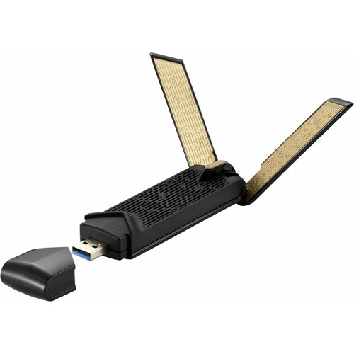 Сетевой адаптер Wi-Fi Asus USB-AX56 AX1800 USB 3.2 (ант. внеш. несъем.) 2ант.