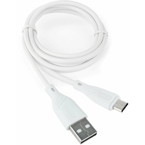 Набор из 3 штук Кабель USB 2.0 Cablexpert CCB-mUSB2-AMBMO1-1MW, AM/microB, издание Classic 0.1, длина 1 м, белый
