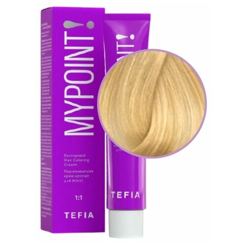 Tefia Mypoint гель-краска для волос Tone On Tone, 9.3 очень светлый блондин золотистый, 60 мл