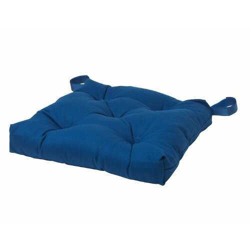 Подушка на стул Икеа Малинда Ikea Malinda, 40x38 см, синий