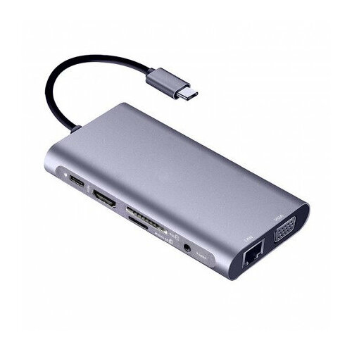 Док станция Ks-is USB Type C 10 в 1 KS-701