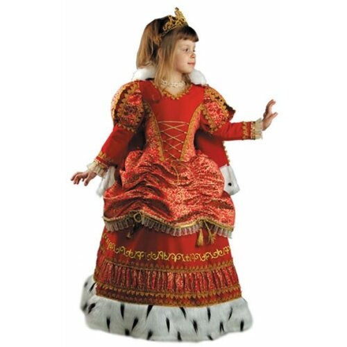 Карнавальные костюмы для детей "Царица", размер 30, рост 112-116 см