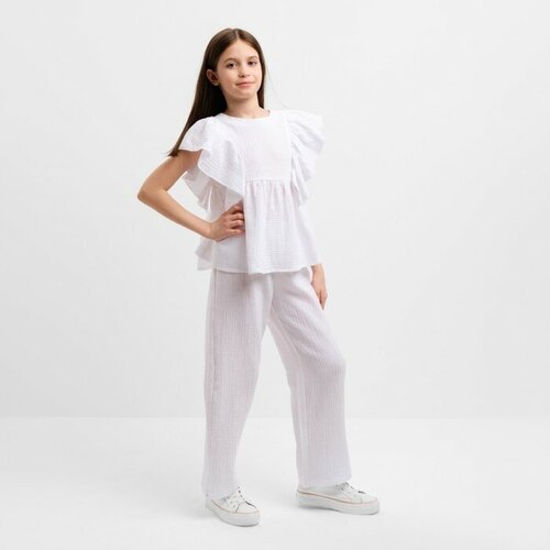 Комплект одежды Minaku, размер 158, белый