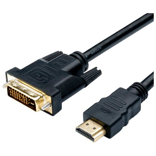 Atcom HDMI - DVI Cable, 3 м, черный