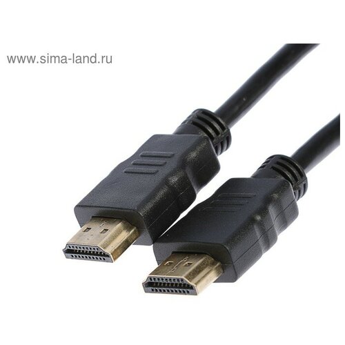 Кабель видео Smartbuy K-331, HDMI(m)-HDMI(m), ver 1.4, 3 м, черный