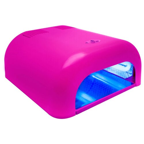 Planet nails Лампа для сушки ногтей 36W Tunnel Econom, 36 Вт, UV розовая