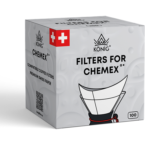 Фильтры бумажные для кофе системы Chemex белые