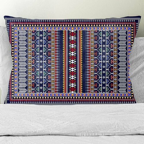 Подушка декоративная / Марокканские узоры, велюр / Сиреневый мелкий узор / 30х50 / подарок / подушка диванная / подушка для интерьера.
