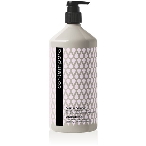 Barex Кондиционер для волос Contempora Color Protection для сохранения цвета с маслом облепихи и маслом граната, 1000 мл