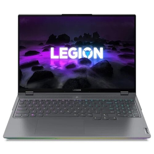 16" Ноутбук Lenovo Legion 7 16ACHg682N6000ERU 2560x1600, AMD Ryzen 7 5800H 3.2 ГГц, RAM 16 ГБ, DDR4, SSD 1 ТБ, NVIDIA GeForce RTX 3070, Windows 10 Home, RU, 82N6000ERU, Storm Grey