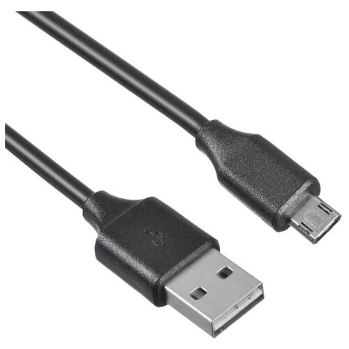 Кабель Buro USB - microUSB Reversible (BHP), 1 м, черный