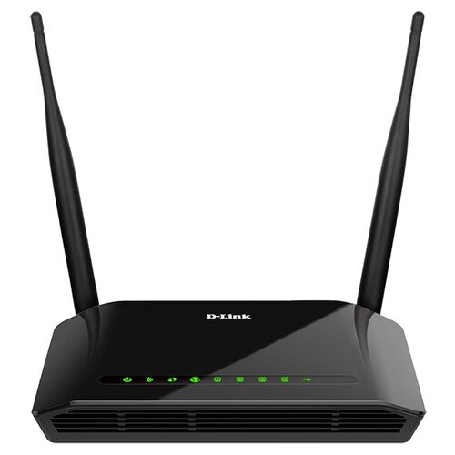 Wi-Fi роутер D-Link DIR-620S, черный