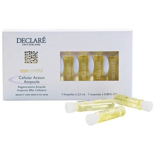  Средство Declare Age Control cellular action ampoule, 2.5 мл, 7 шт.