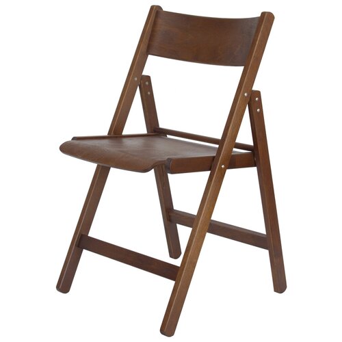 Складной стул «Рекс» цвет: Дуб (деревянный, со спинкой, для кухни, для гостей)