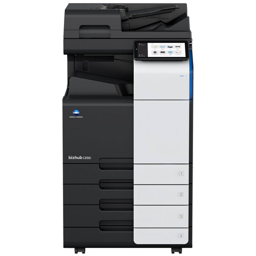 МФУ лазерное Konica Minolta bizhub C250i, цветн., A3, черный/белый