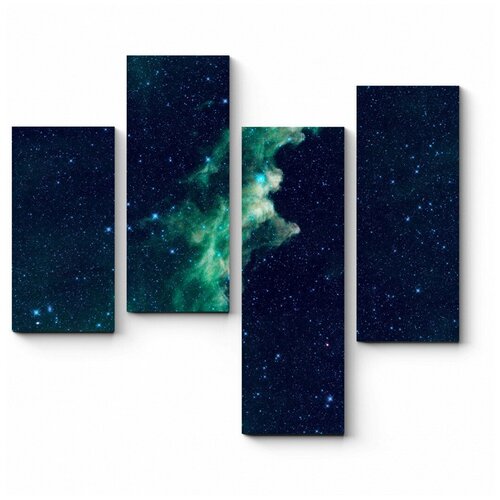 Модульная картина Сияющие созвездия 84x79