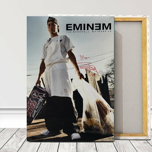 Постер Eminem Marshall для интерьера картина на холсте 30*40