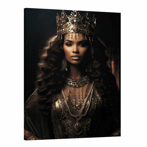Интерьерная картина 50х70 "Подобие королевы"
