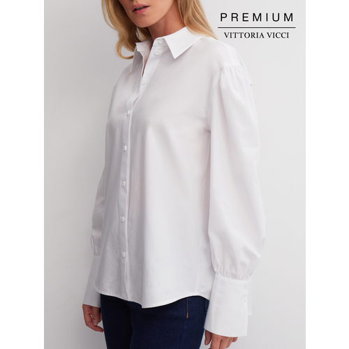 Блуза  Vittoria Vicci, размер S, белый